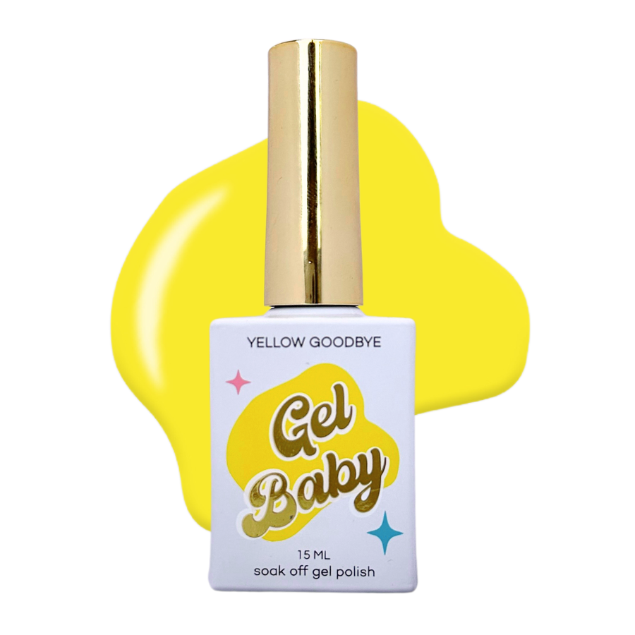 Yellow Goodbye Gel Polish – Twinkled T