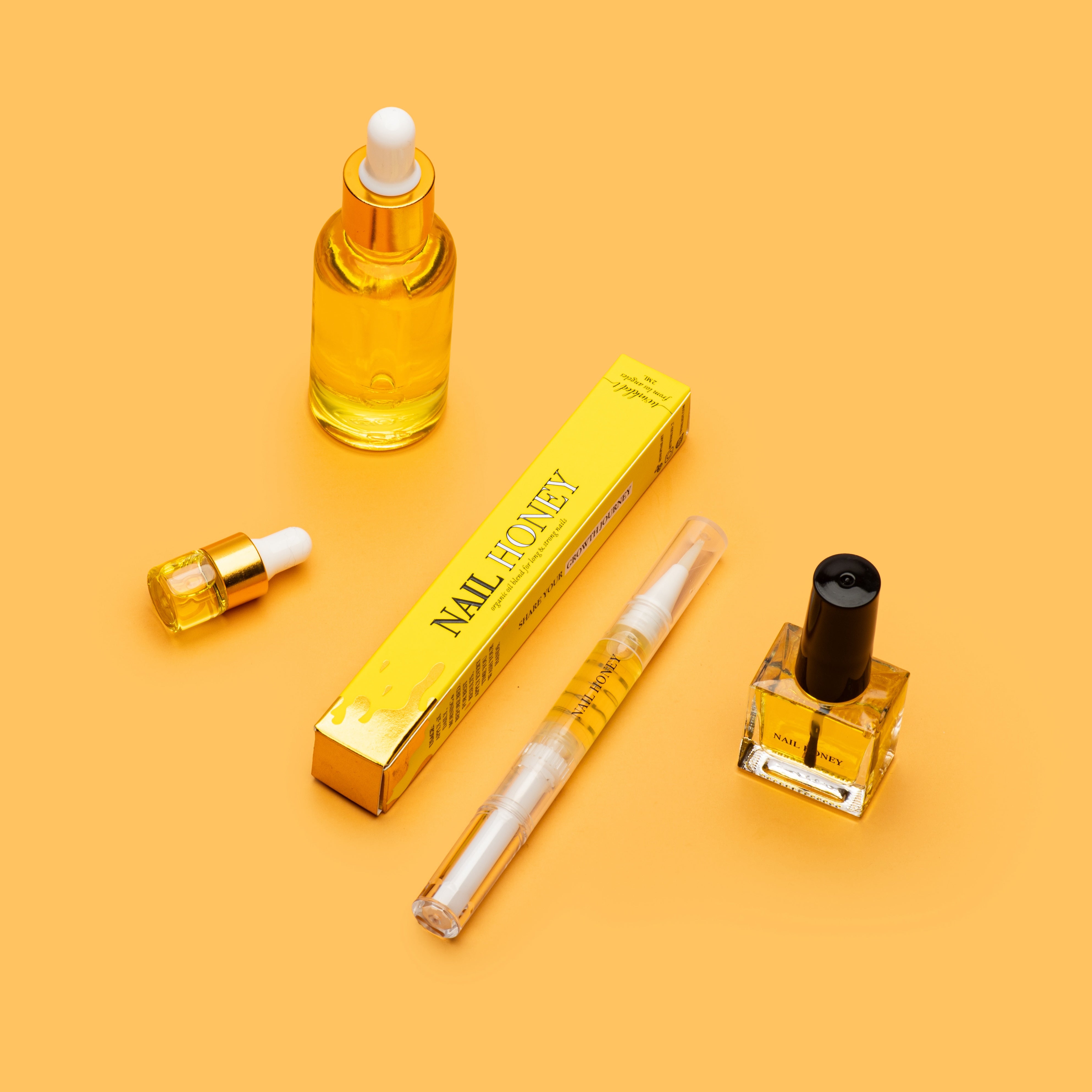 Nail Honey Cuticle Oil Sample Dropper – Twinkled T