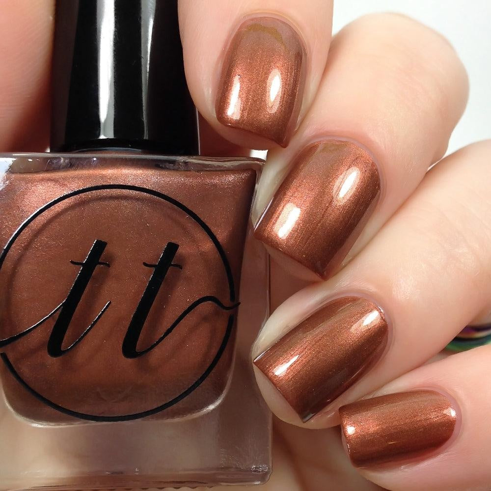 Dark Copper Nail Polish