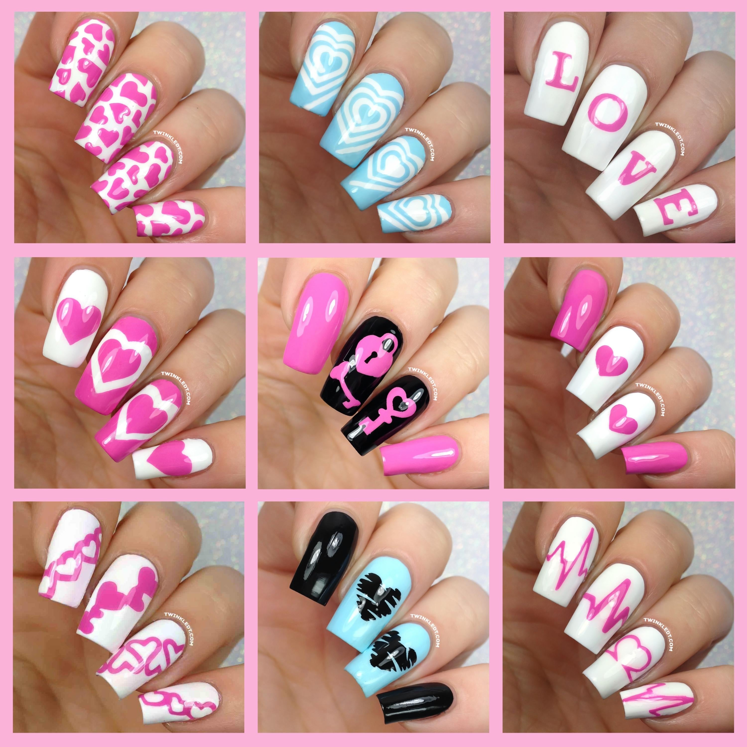 Nail Vinyls - The Largest Nail Stencil Selection in the World! – Twinkled T