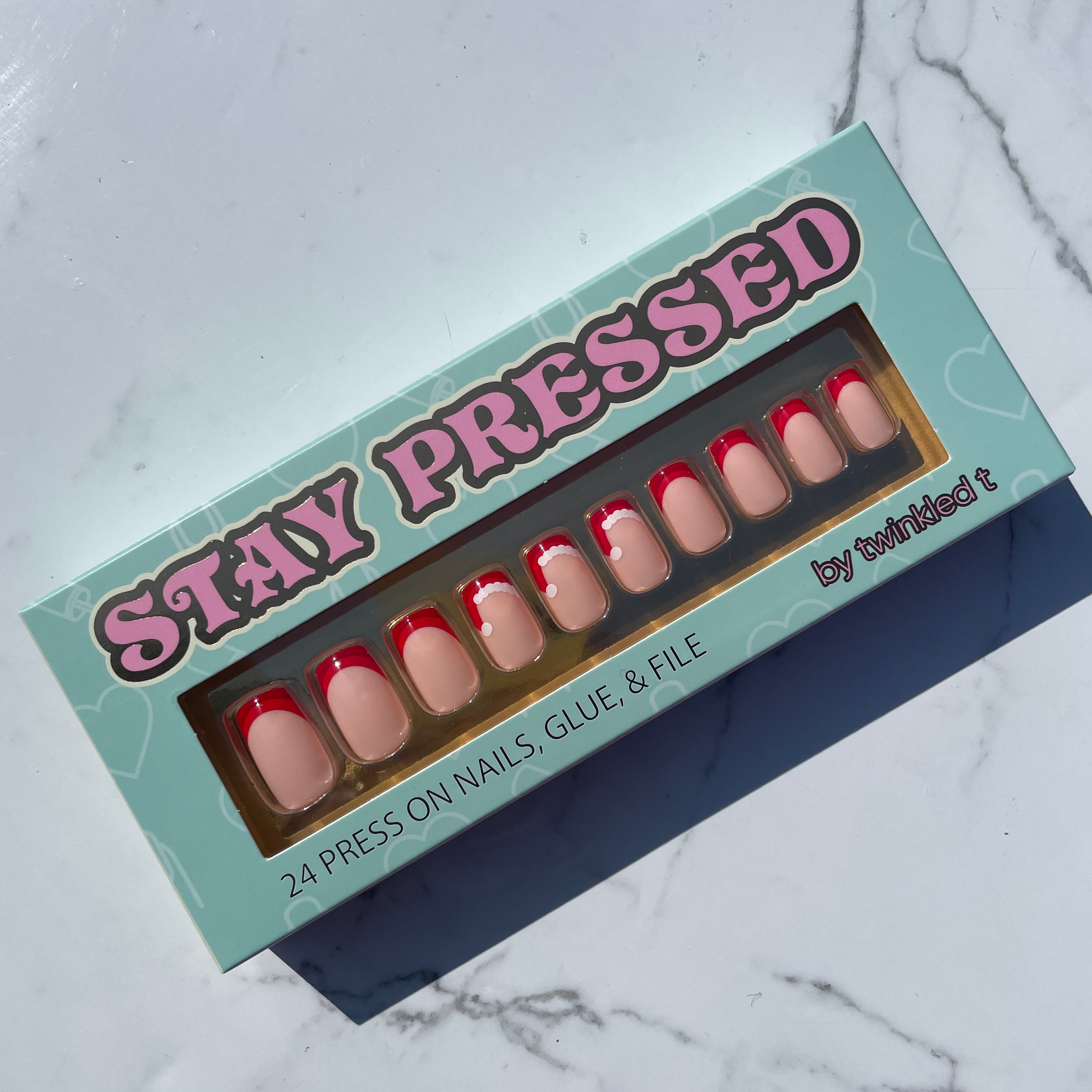 Claus Claws Press Ons – Twinkled T