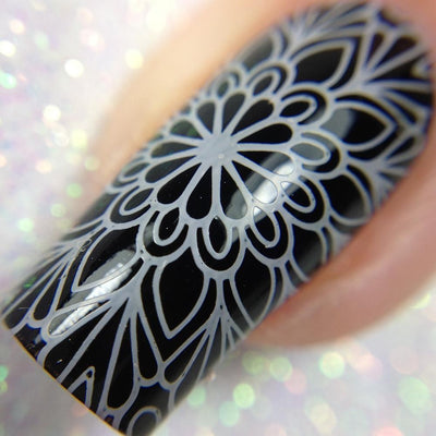 Ghosted Stamping Polish – Twinkled T